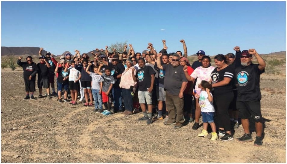 Quechan Community Spiritual Walk & Protest - Fort Yuma Quechan Indian Tribe